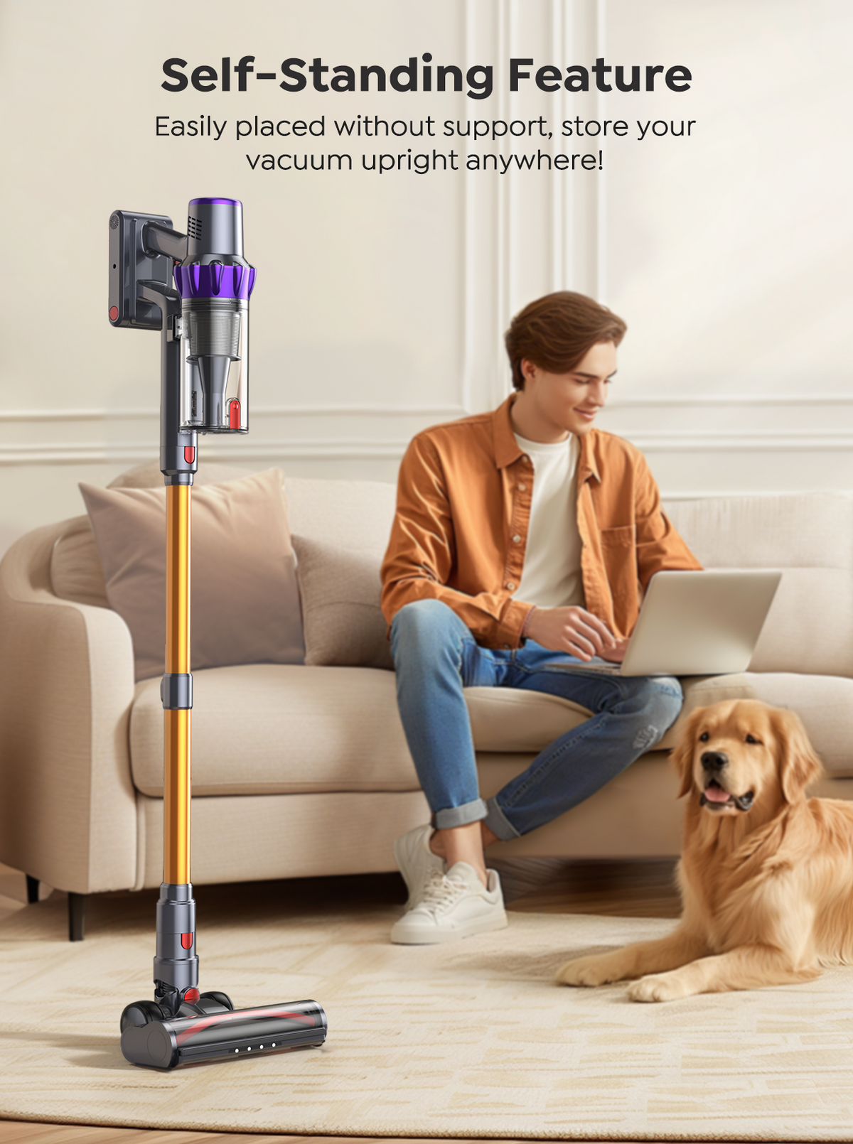 VC80 Cordless Vacuum Cleaner Bundle with 2 Batteries and 9 HEPA Filters