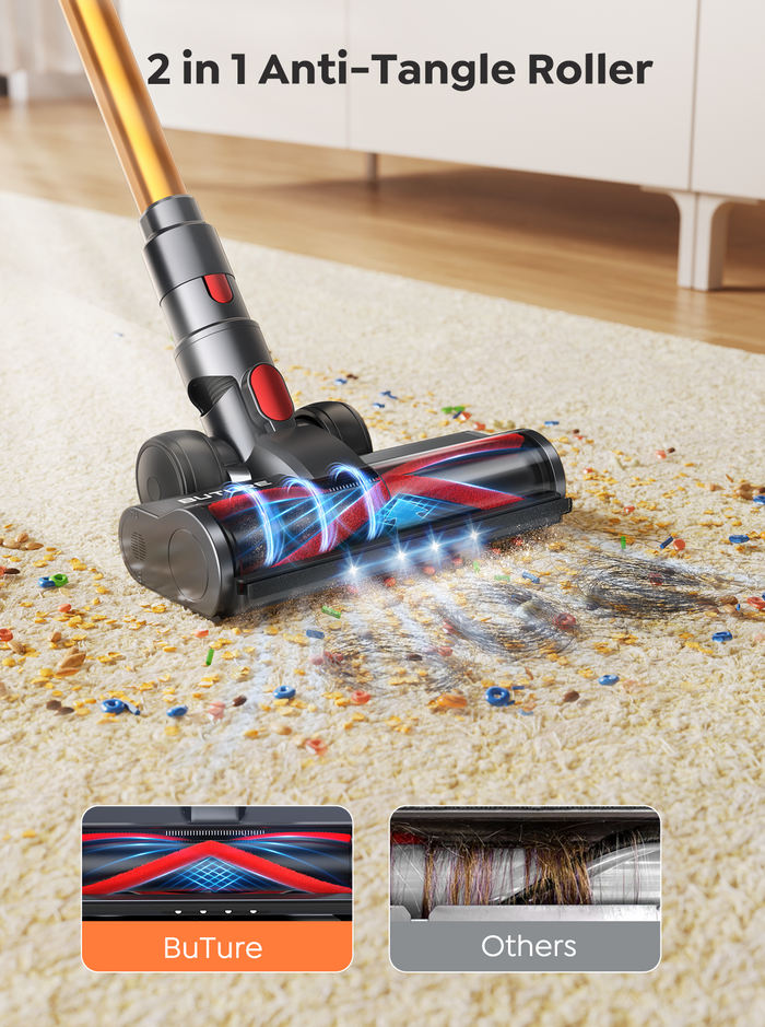 Buture VC80 Auto adjust Self-Standing Cordless Vacuum